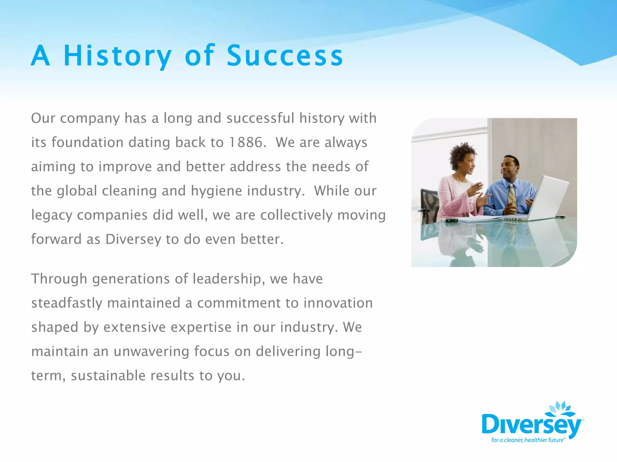 Intro to Diversey, Inc | PPT