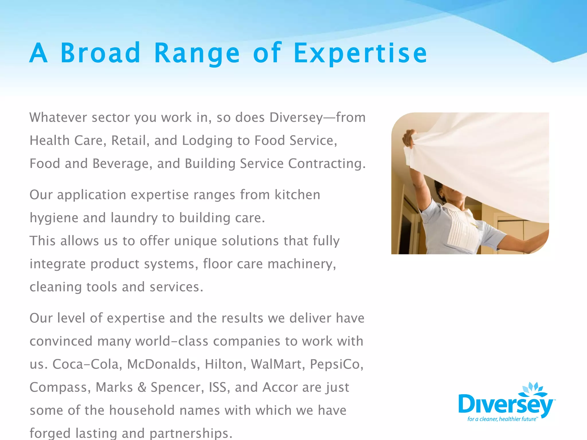 Intro to Diversey, Inc | PPT