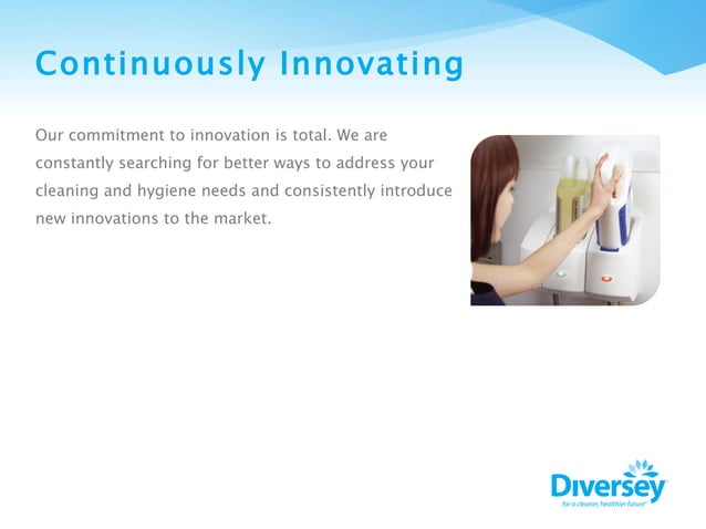 Intro to Diversey, Inc | PPT | Environmental Services Industry | Industries
