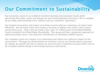 Intro to Diversey, Inc | PPT