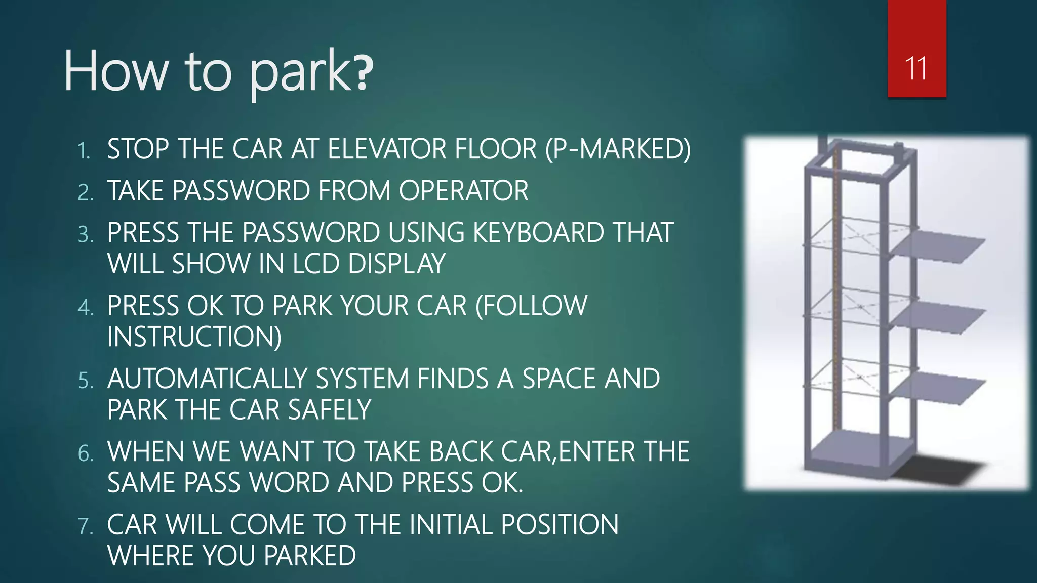 Multilevel car parking | PPTX