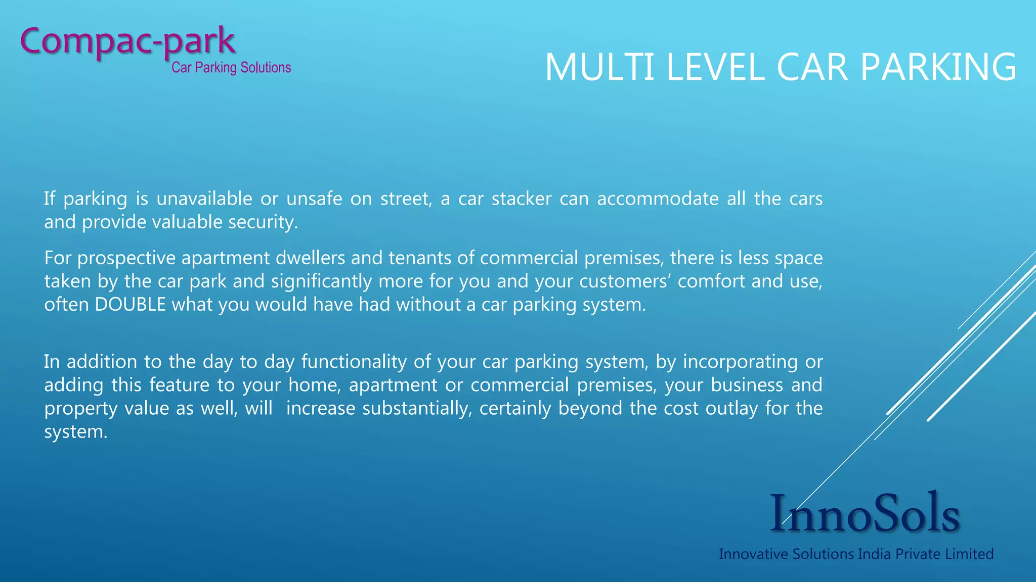 Multilevel car parking | PPT