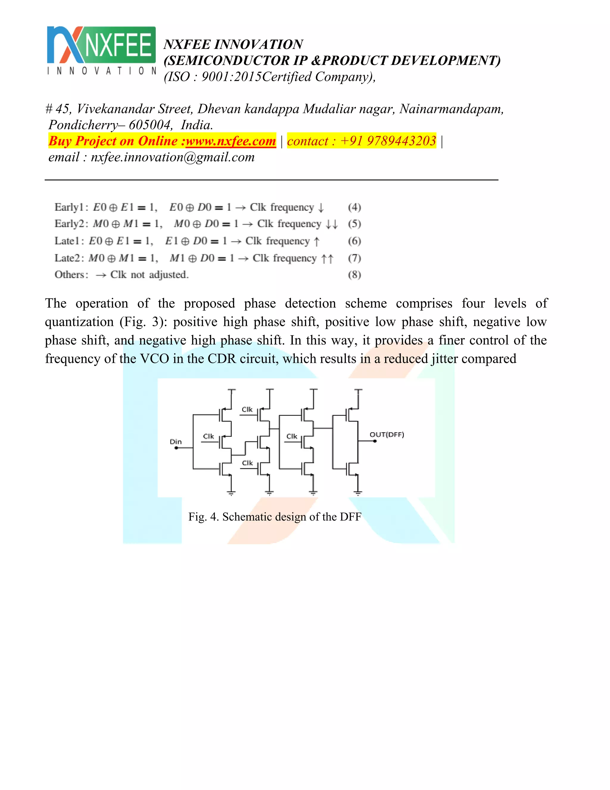 Multilevel half rate phase detector for clock and data recovery circuits | PDF | Digital Audio ...