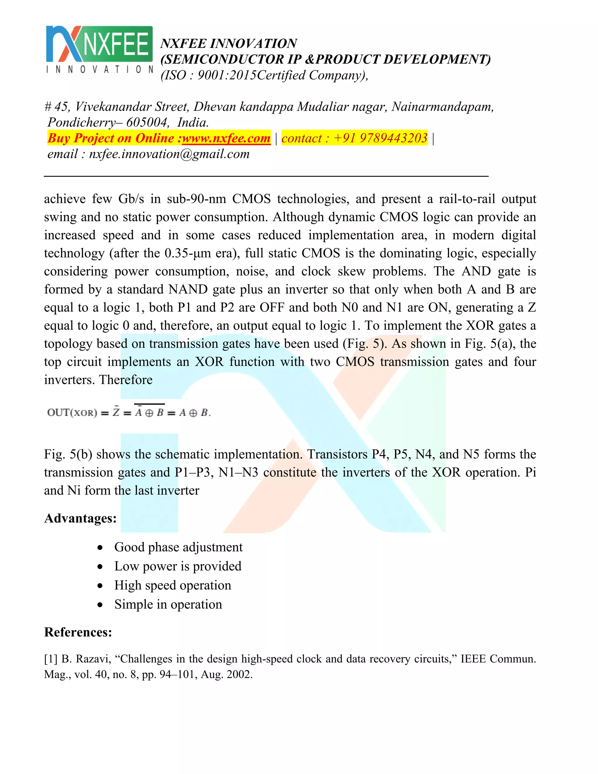 Multilevel half rate phase detector for clock and data recovery ...