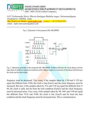 Multilevel half rate phase detector for clock and data recovery ...