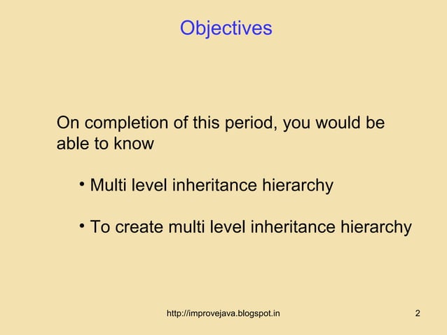 Multi level hierarchy | PPT