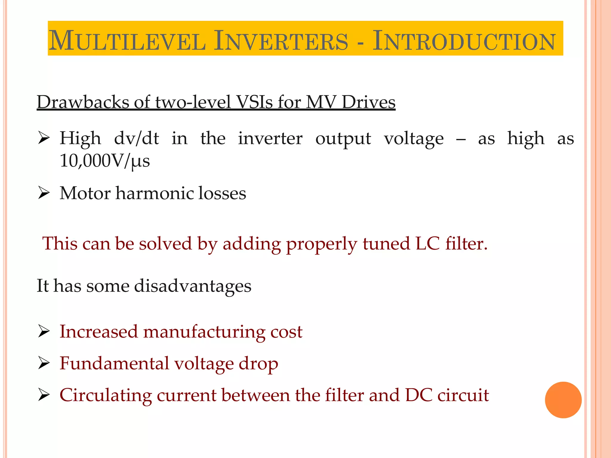Multi level inverter | PPTX
