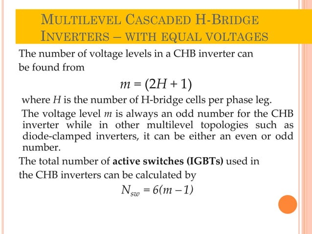 Multi level inverter | PPTX