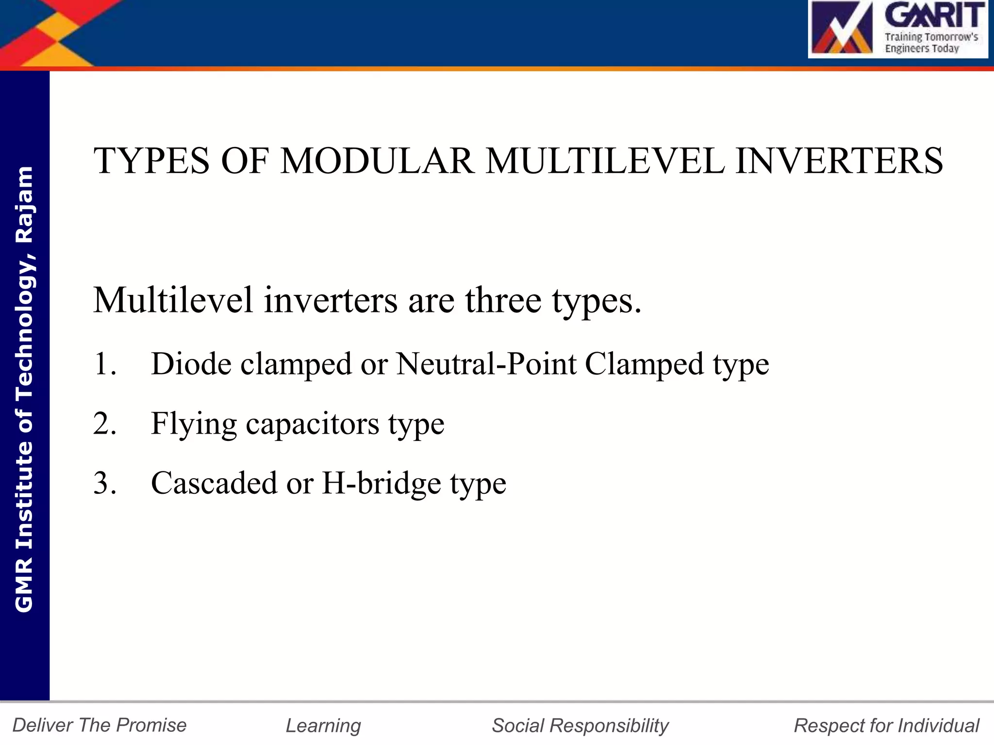 Multilevel inverter technology | PPTX