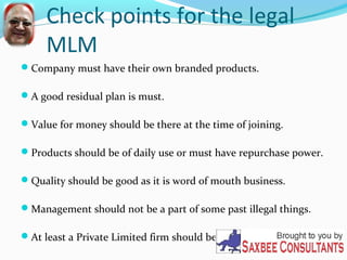 Multi level marketing | PPT