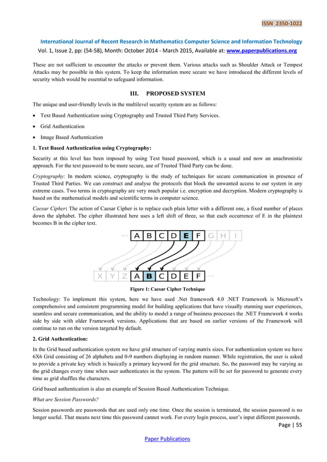 Multilevel Security and Authentication System | PDF