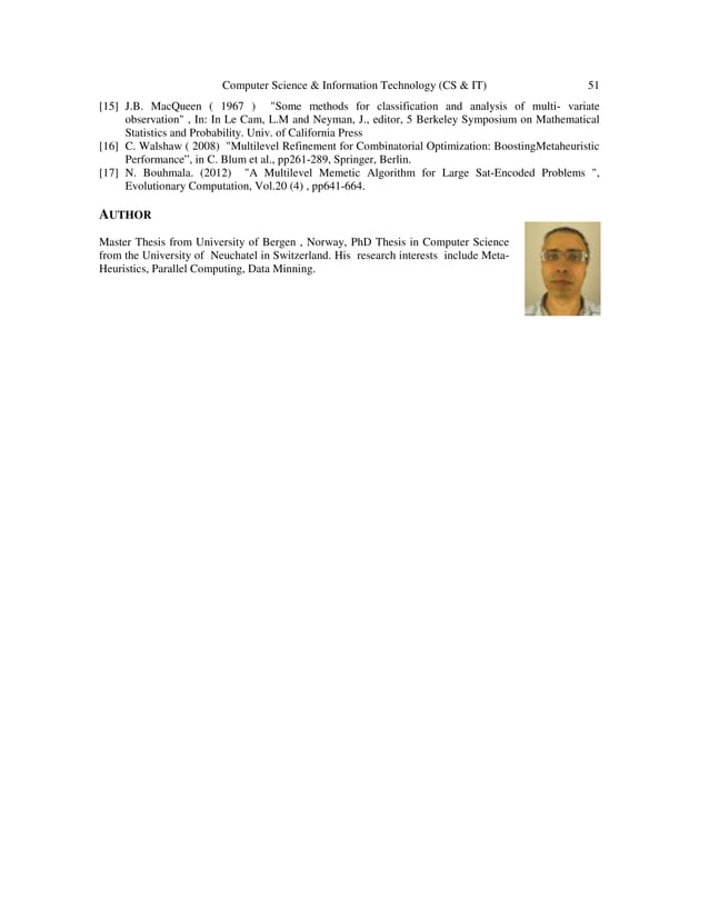 Multilevel techniques for the clustering problem | PDF