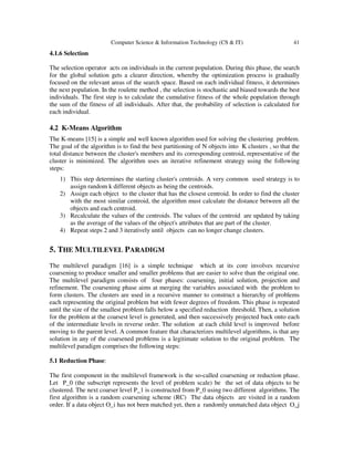 Multilevel techniques for the clustering problem | PDF