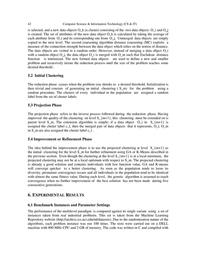 Multilevel techniques for the clustering problem | PDF