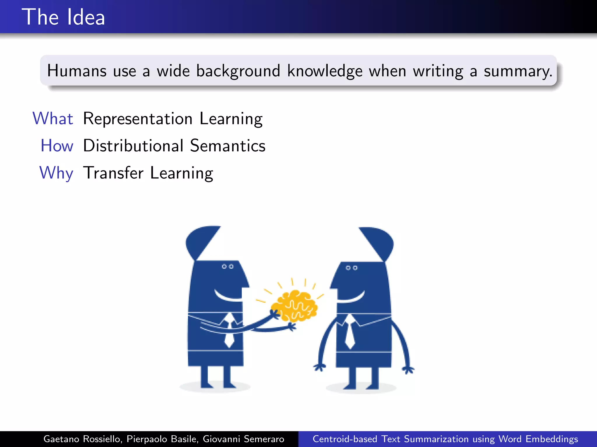 Centroid-based Text Summarization through Compositionality of Word Embeddings | PDF | Web Design ...