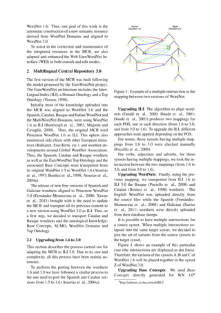 Multilingual Central Repository version 3.0: upgrading a very large ...