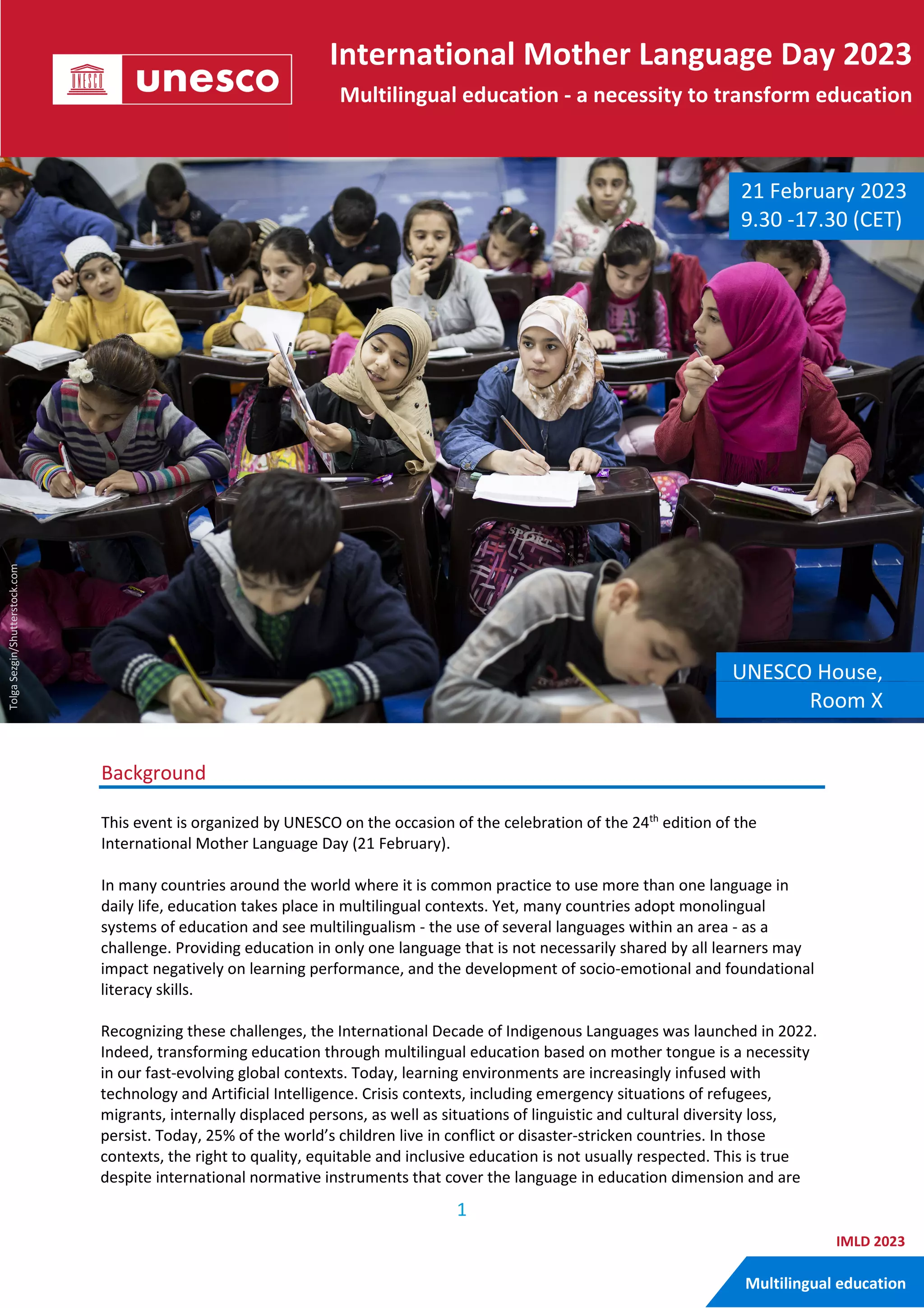 Multilingual education - a necessity to transform education. | PDF