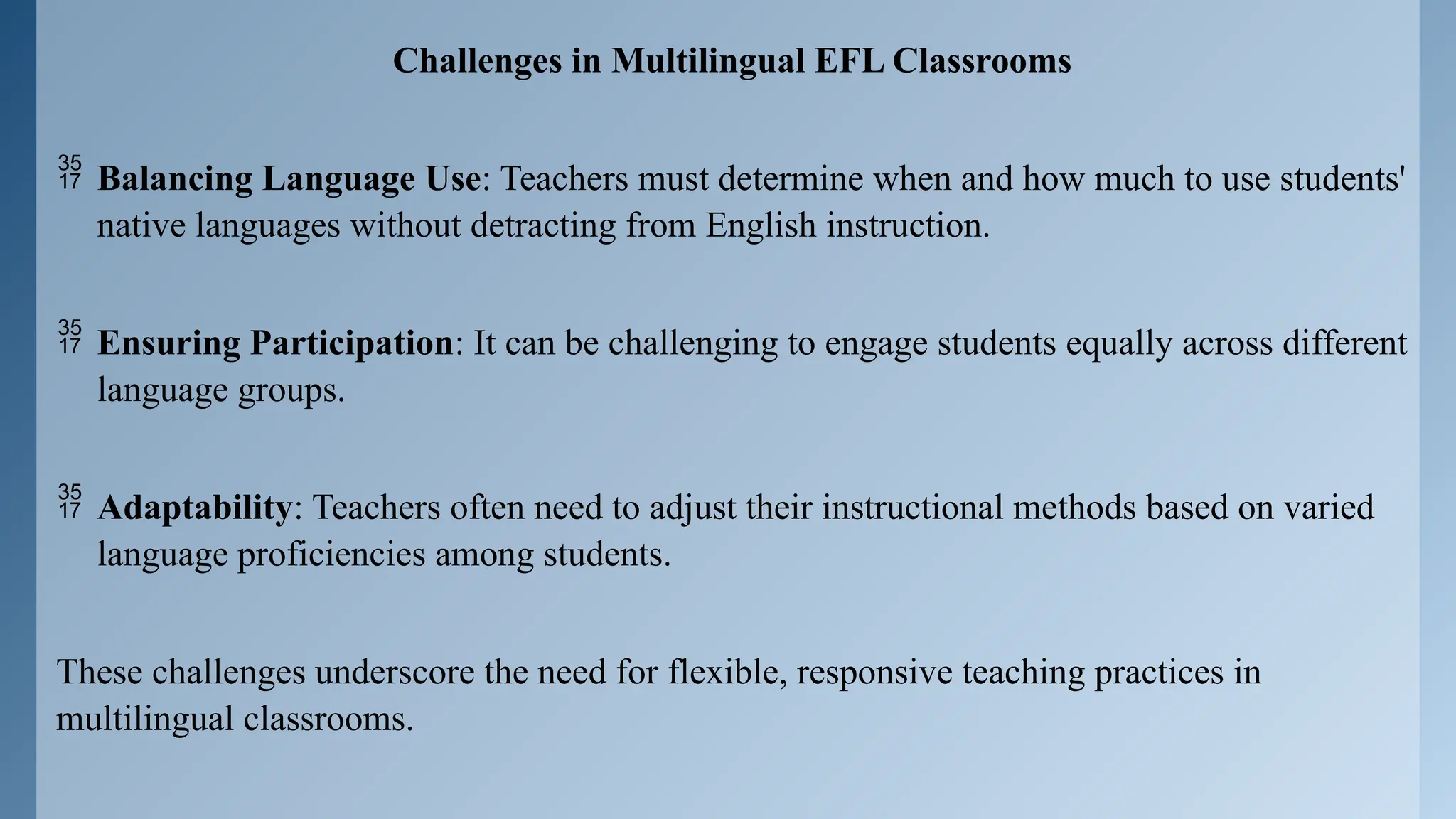 Teaching Multilingual EFL clasrooms .pptx