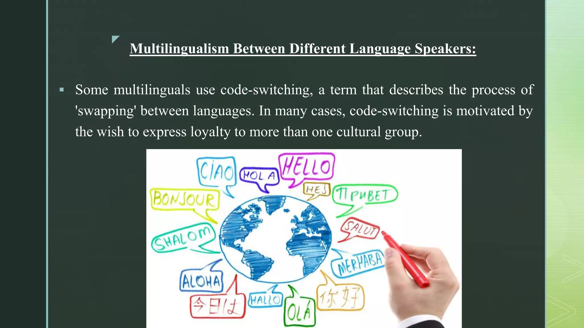 Multilingualism | PPTX