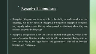 Multilingualism | PPTX