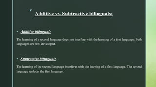 Multilingualism | PPTX