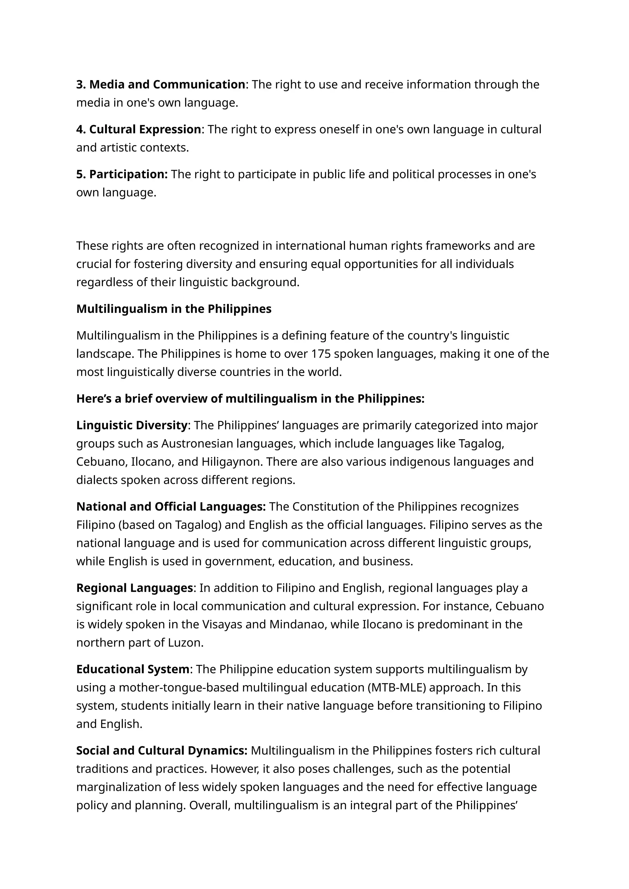 MC ELT 2 MULTILINGUALISM (Language, Program and Policies for ...