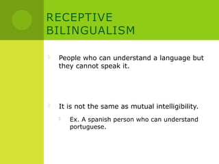 MULTILINGUALISM, BILINGUALISM, TRILINGUALISM | PPTX
