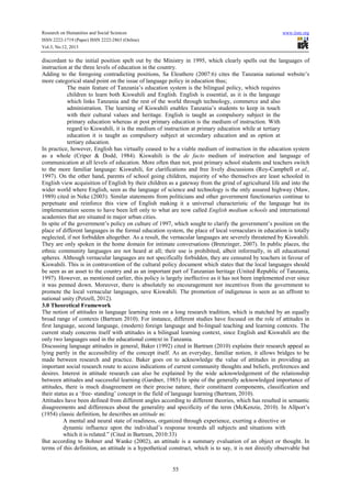 Multilingualism and language attitudes students perceptions towards ...