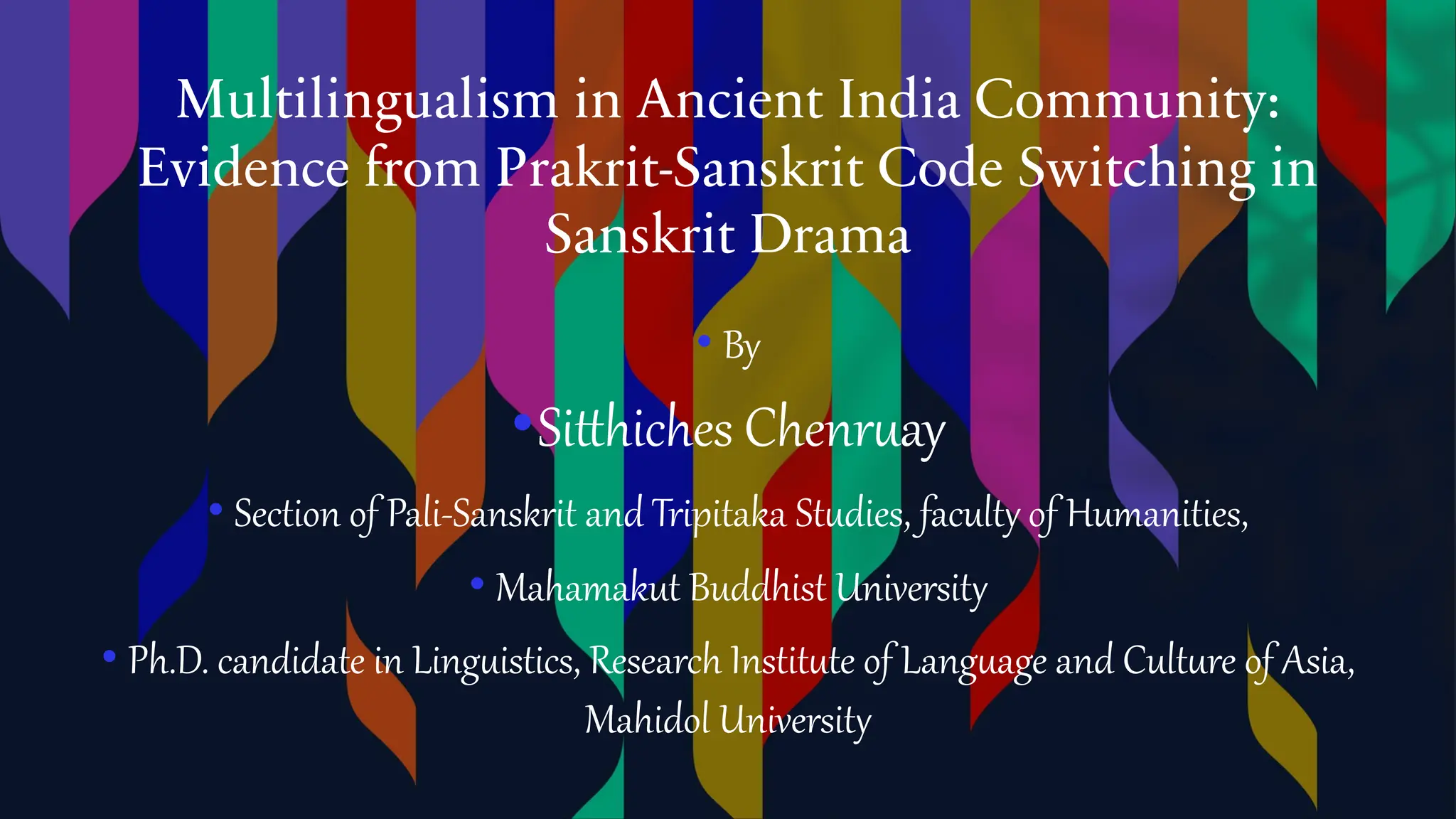 Multilingualism in Ancient India Community- Evidence from Prakrit ...