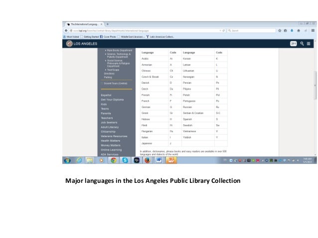 Multilingual libraries - realities and challenges