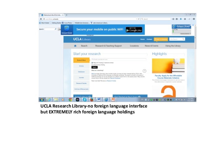 Multilingual libraries - realities and challenges
