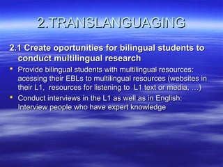 Multilingual research | PPT