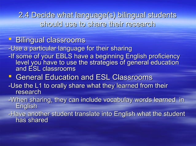 Multilingual research | PPT