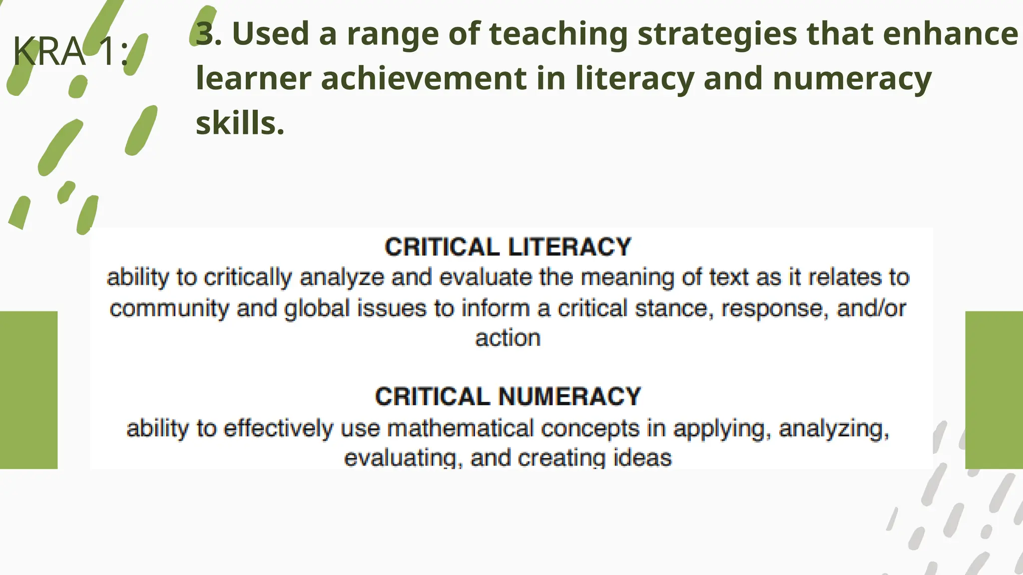 Classroom Observation Indicators PEMS 2024-2025 | PPTX