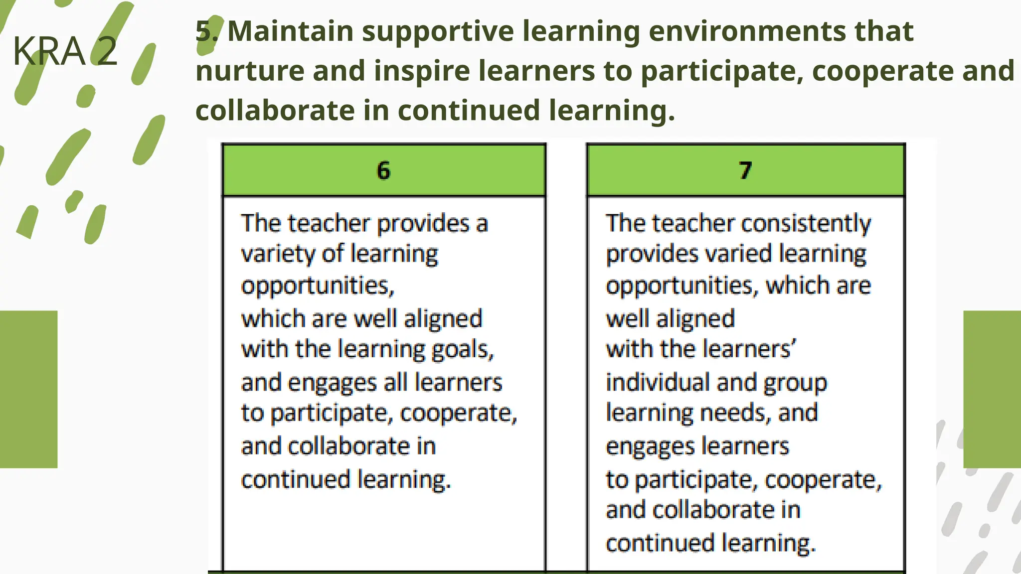 Classroom Observation Indicators PEMS 2024-2025 | PPTX