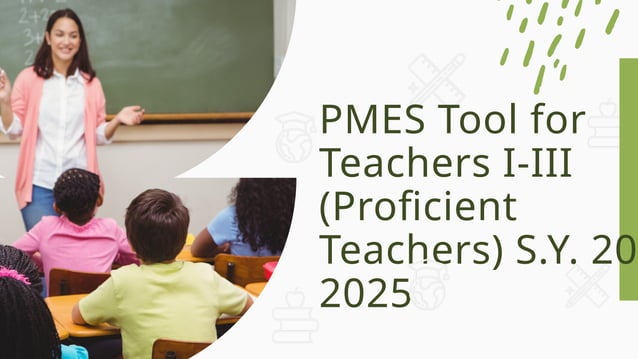 Classroom Observation Indicators PEMS 2024-2025 | PPTX