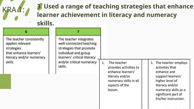 Classroom Observation Indicators PEMS 2024-2025 | PPTX