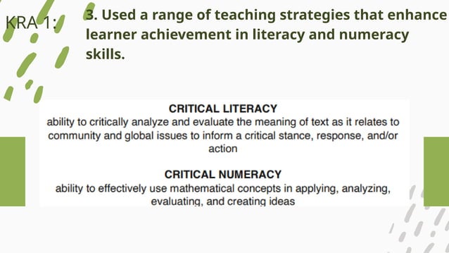 Classroom Observation Indicators PEMS 2024-2025 | PPTX