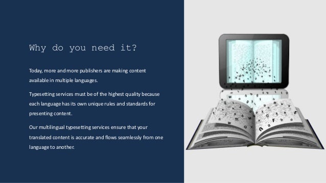 Multilingual typesetting services | PPTX