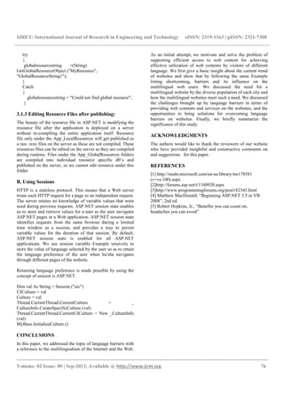 Multilingual user interface for website using resource | PDF