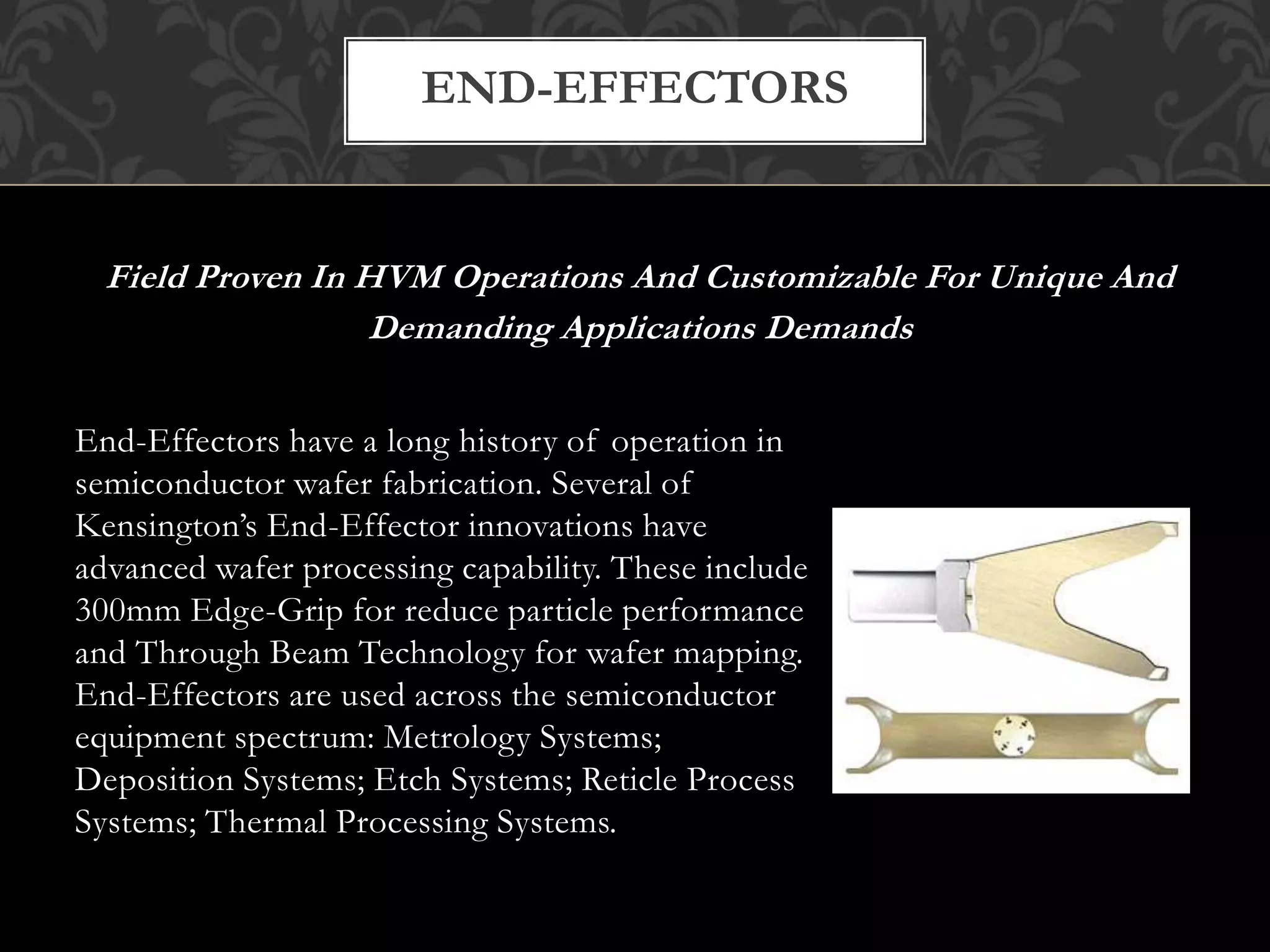 Multilink SCARA Semiconductor Pre Aligner End-Effectors Wafer Handling ...