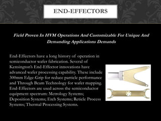 Multilink SCARA Semiconductor Pre Aligner End-Effectors Wafer Handling ...