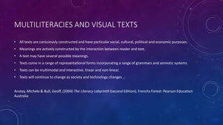 Multiliteracies and TEFL | PPTX