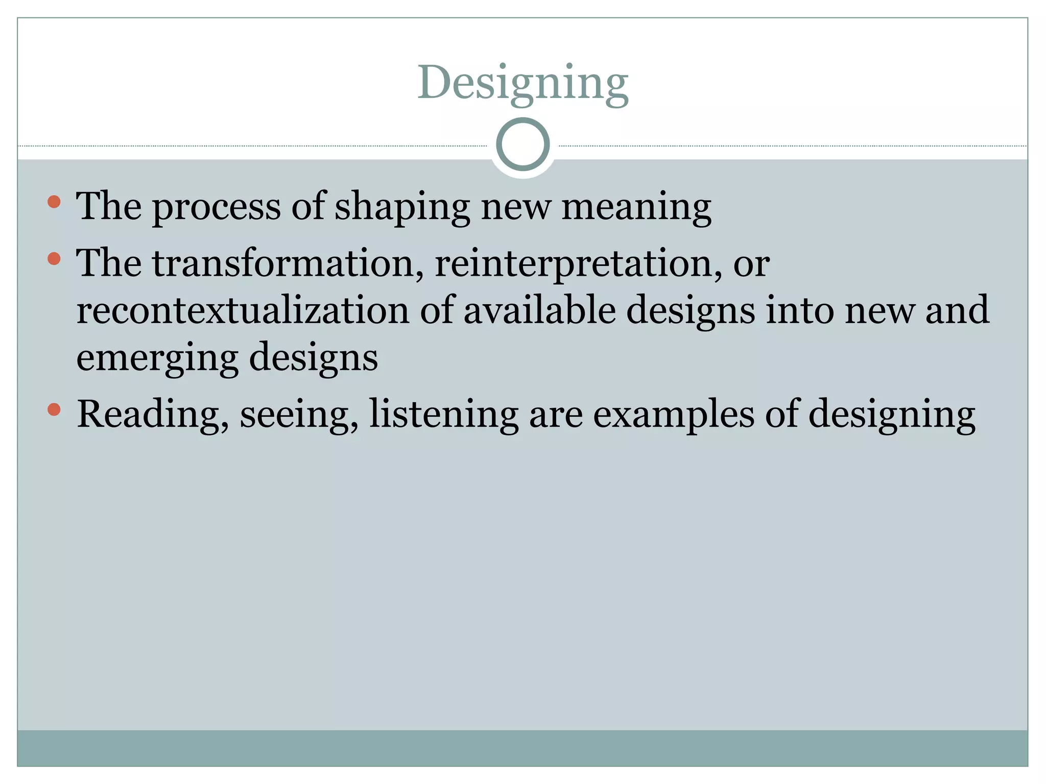 Multiliteracies Introduction | PPT