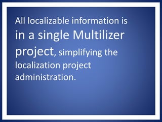 Multilizer Enterprise - Quick Introduction | PPTX