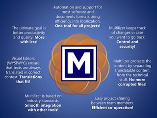 Multilizer Enterprise - Quick Introduction | PPTX