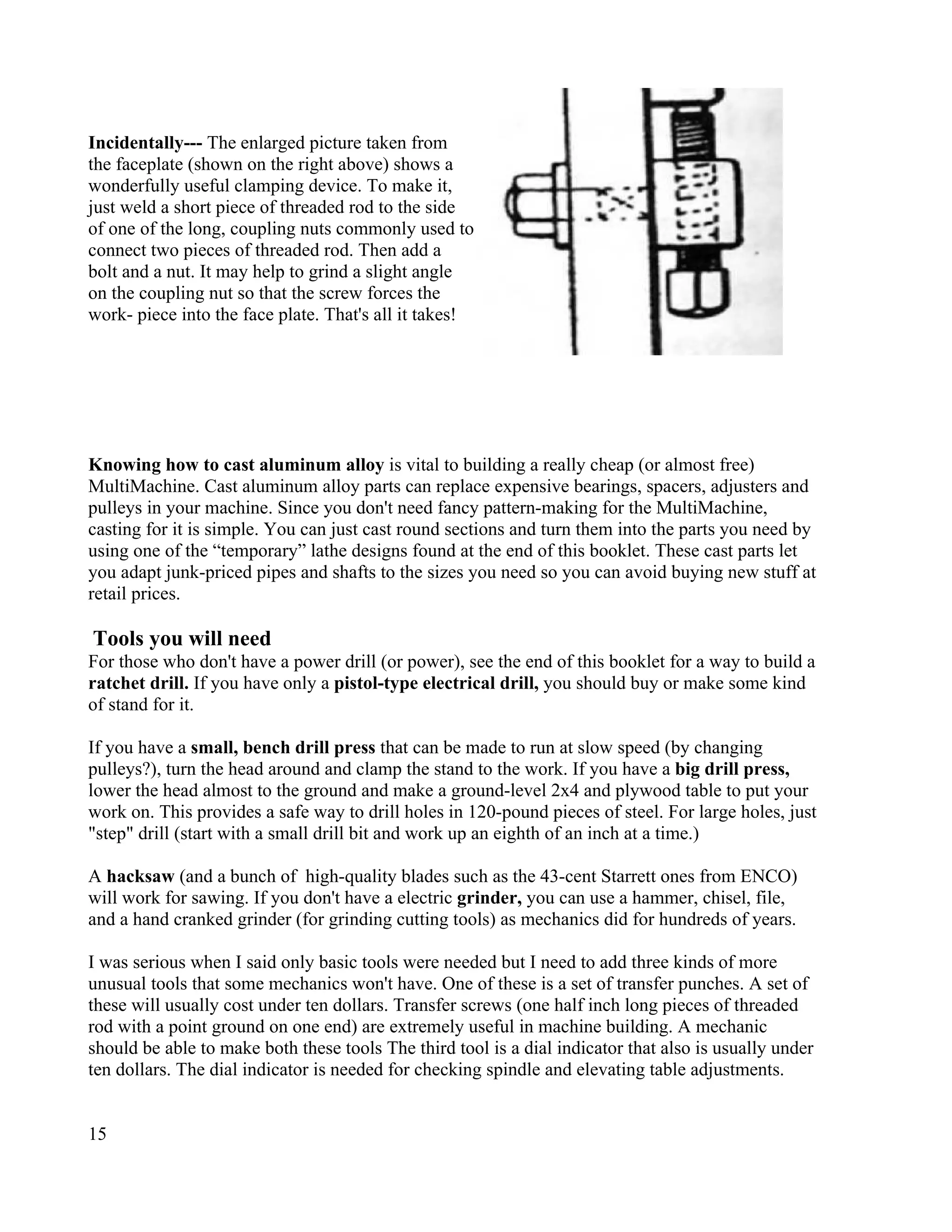 How to build a MultiMachine (DIY Machine Tools) | PDF | Woodworking ...