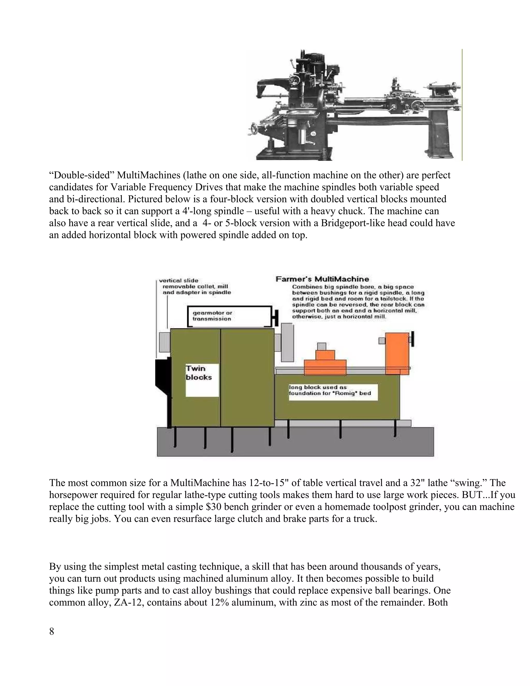 How to build a MultiMachine (DIY Machine Tools) | PDF | Woodworking ...