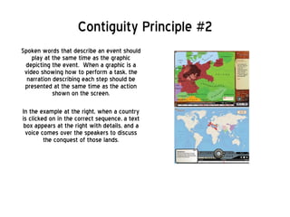 Principles of Multimedia and Contiguity | PPT | Internet for Beginners ...