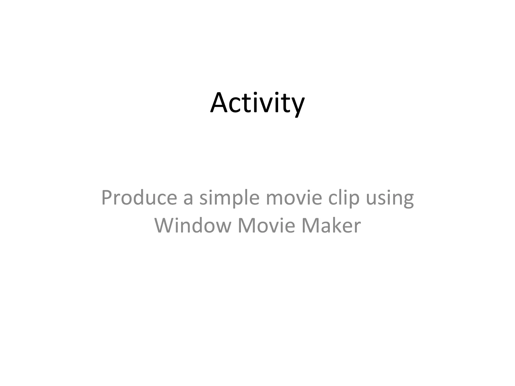 Multimedia (Year 8) | PPT